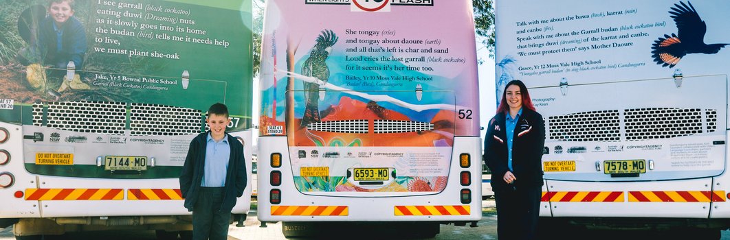 The poetry of First Nations students amplified proudly on buses | New ...