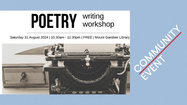 Poetry Writing Workshop | New Australian poetry, contemporary ...
