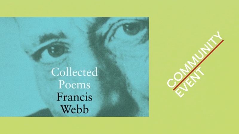 The 2025 Francis Webb Reading | New Australian poetry, contemporary ...