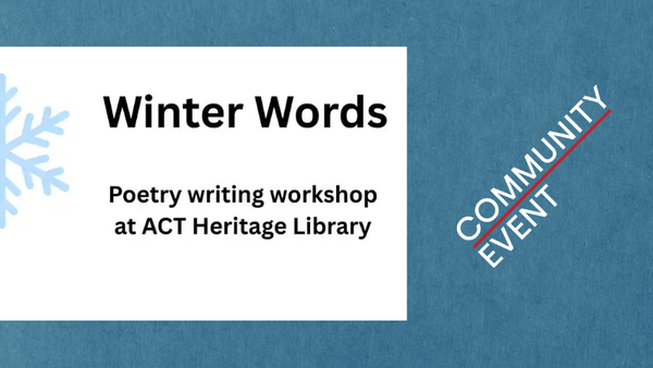 Winter words workshop: poetry to warm the soul | New Australian poetry ...